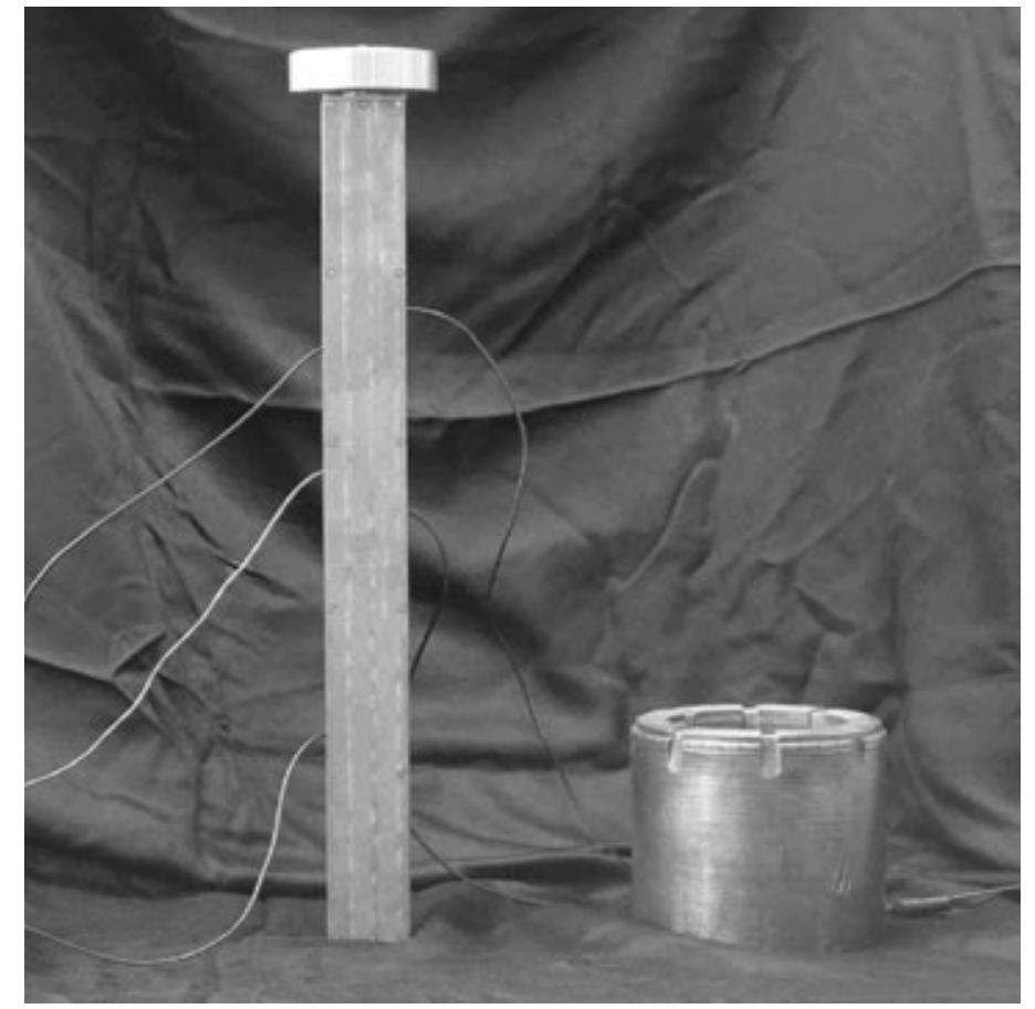 Gravitec ribbon sensor. figure 2 gradiometer system