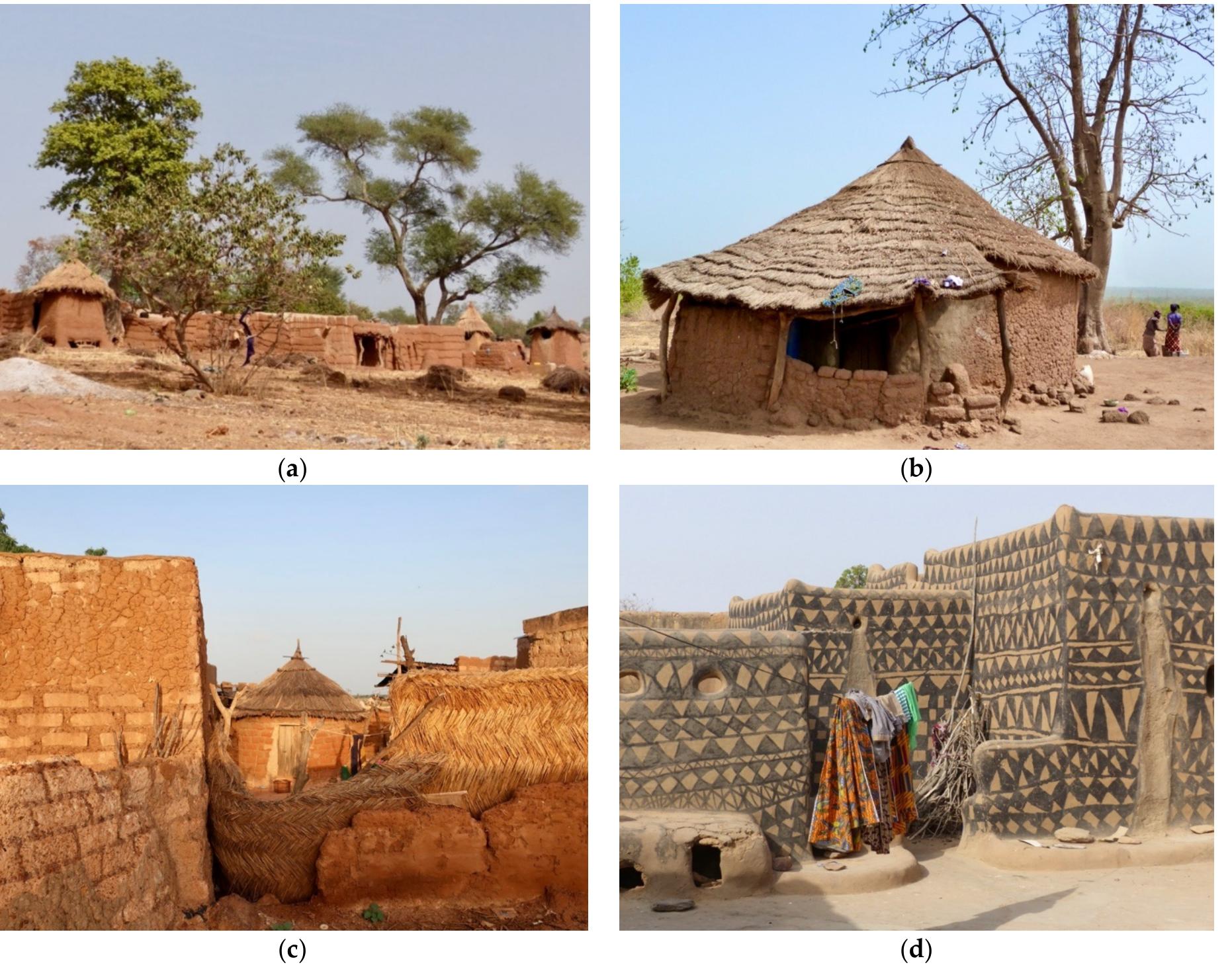 Vernacular architecture of some of the different cultures in