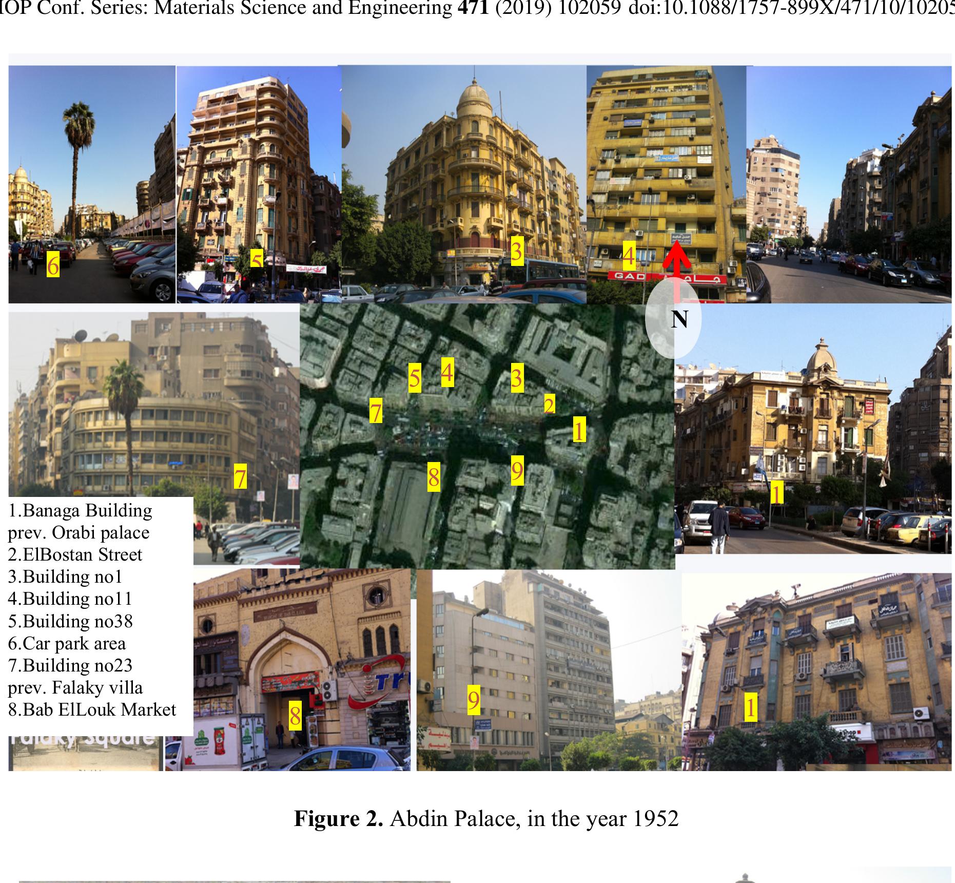 Figure 2 - Urban Transformation of Khedive’s Cairo: A Study