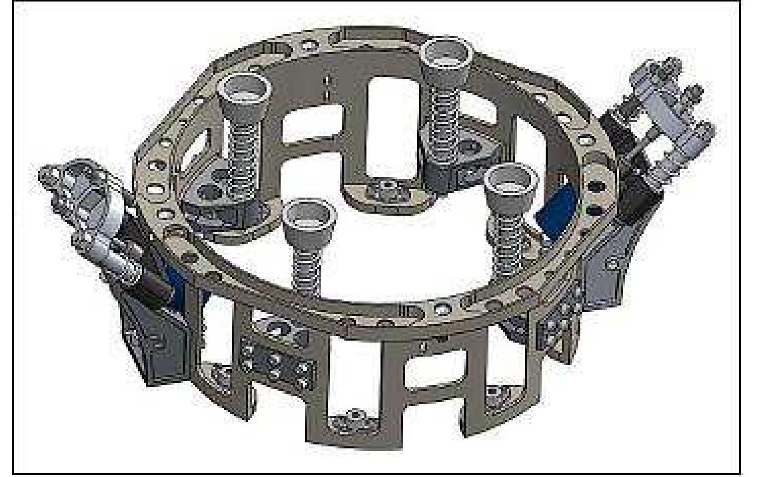Typical structure of s/c adapter, which remains on s/c after