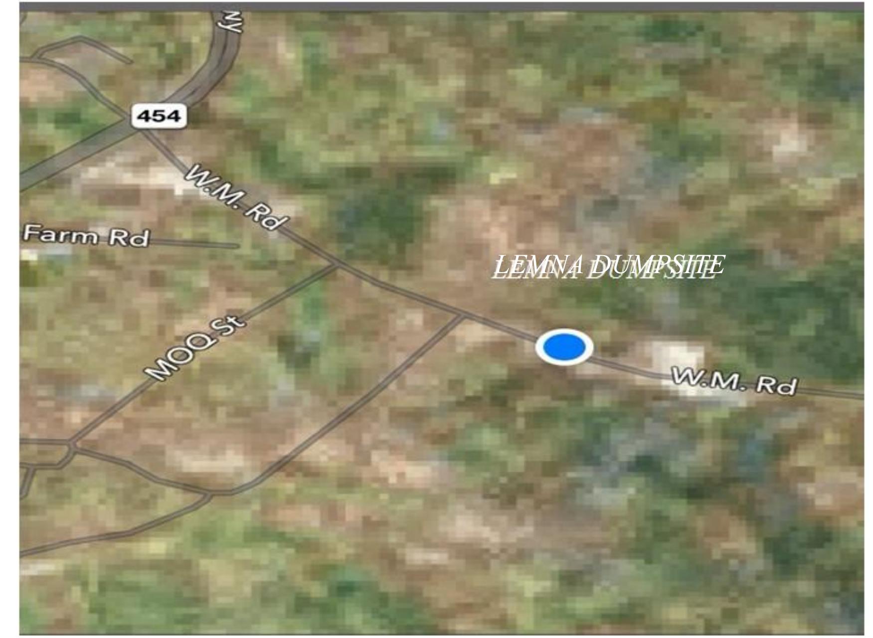 Map of the study area showing the sampling sites a garden
