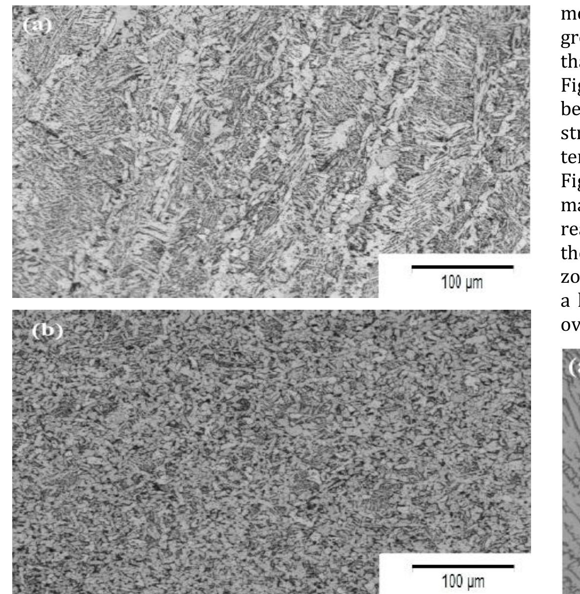 13.a shows the microstructure of the weld metal region in