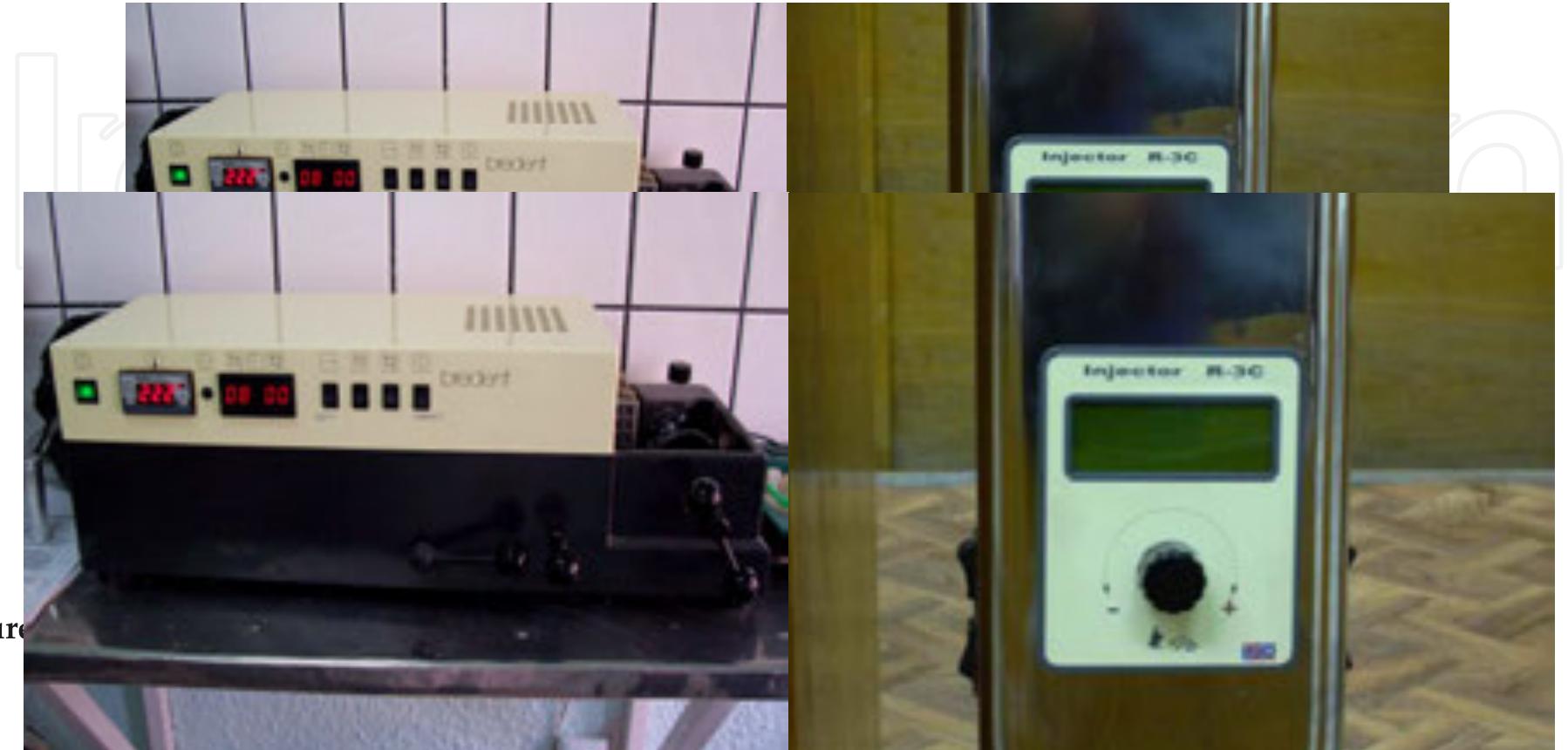 The special injection devices we use are polyapress