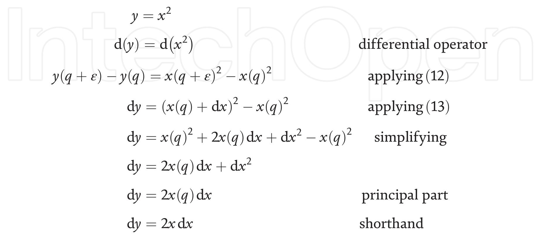 The second differential is the same process. it is merely