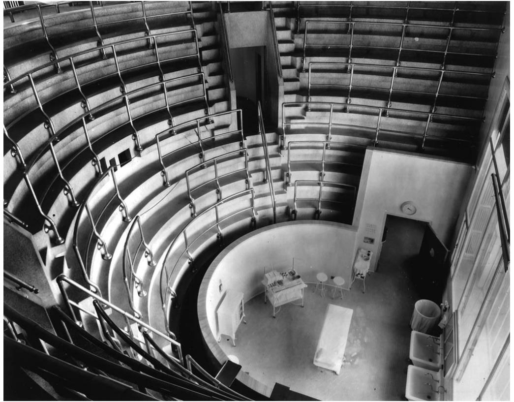 A surgical amphitheater at saint marys hospital in the