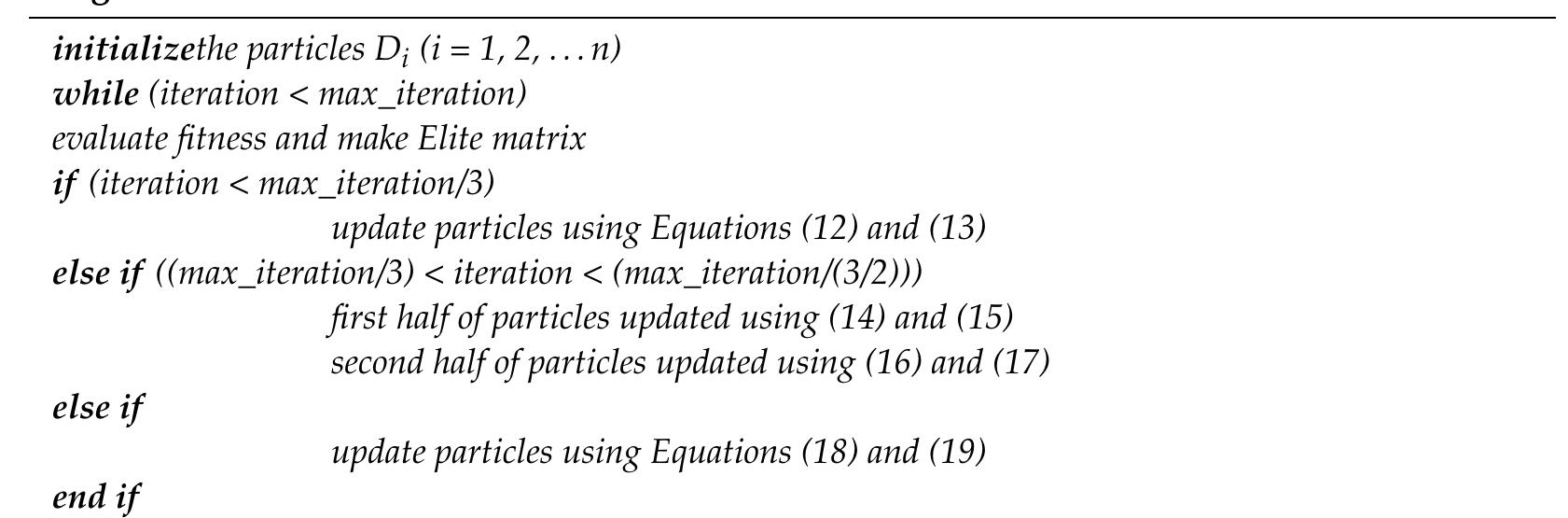 Table 1 - Marine Predator Algorithm (MPA)-Based MPPT