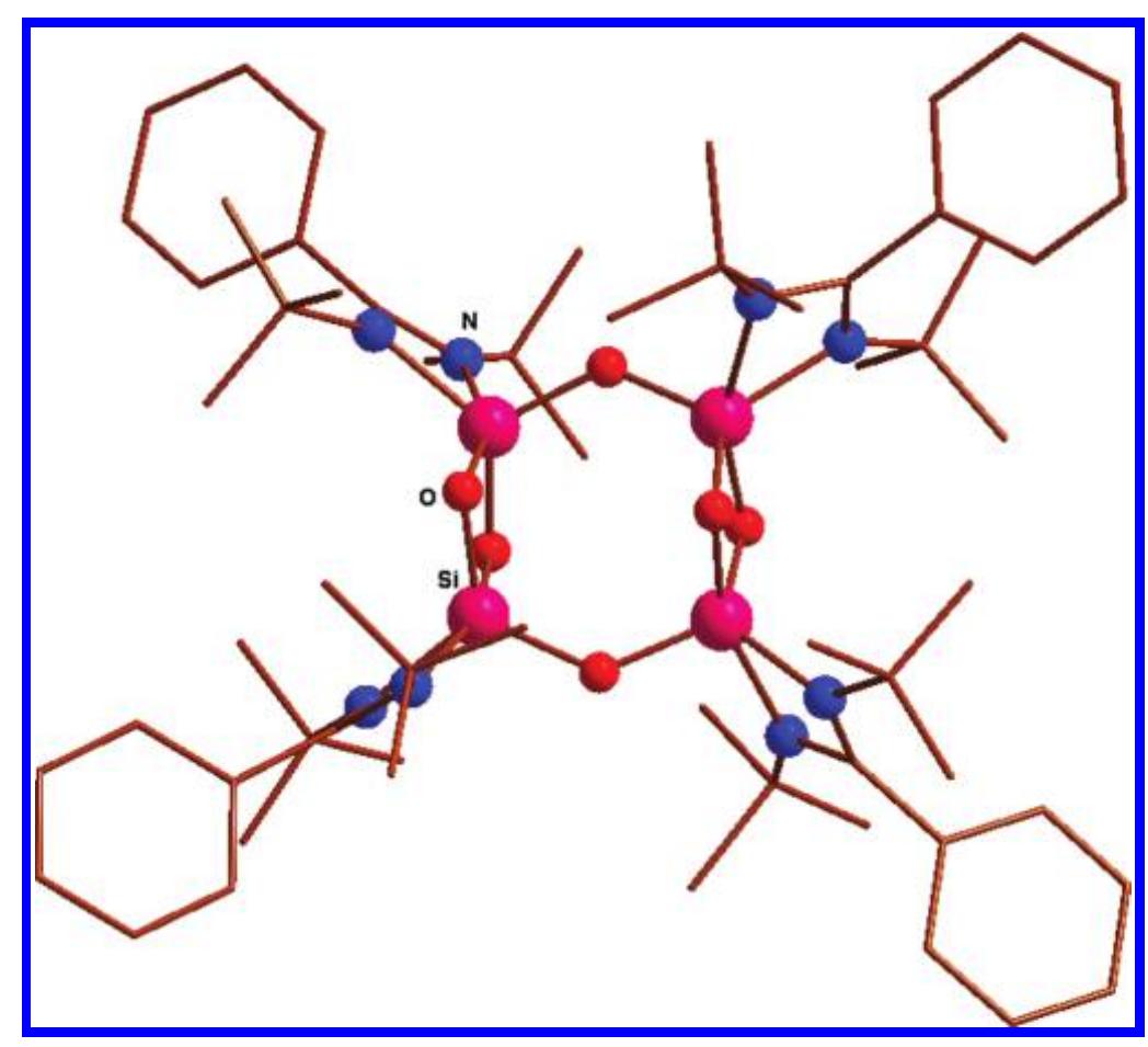 Molecular structure of compound 26. scheme 6. tentative