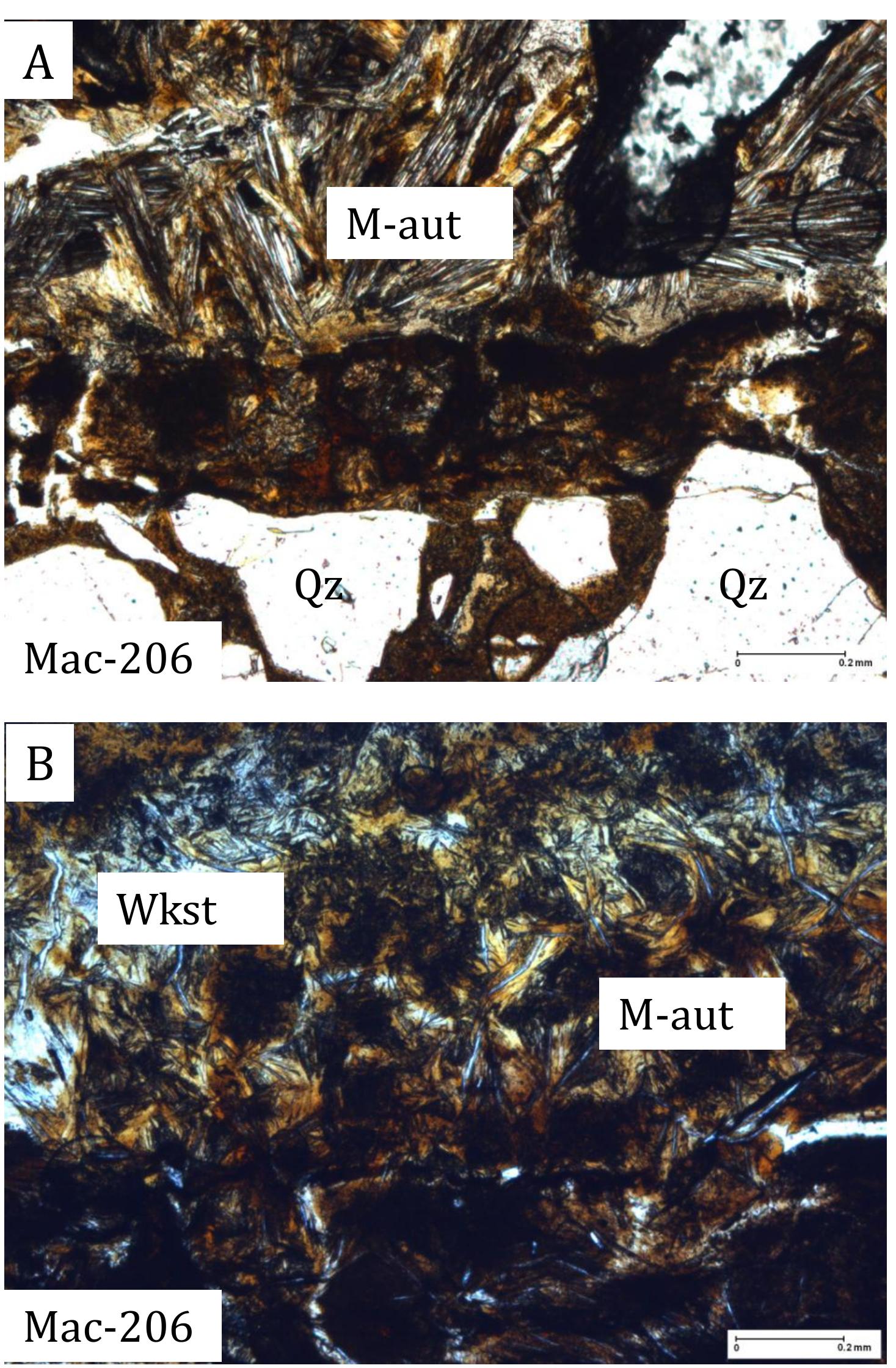 Figure 34 - The Uranium Mineralization of the Macusani