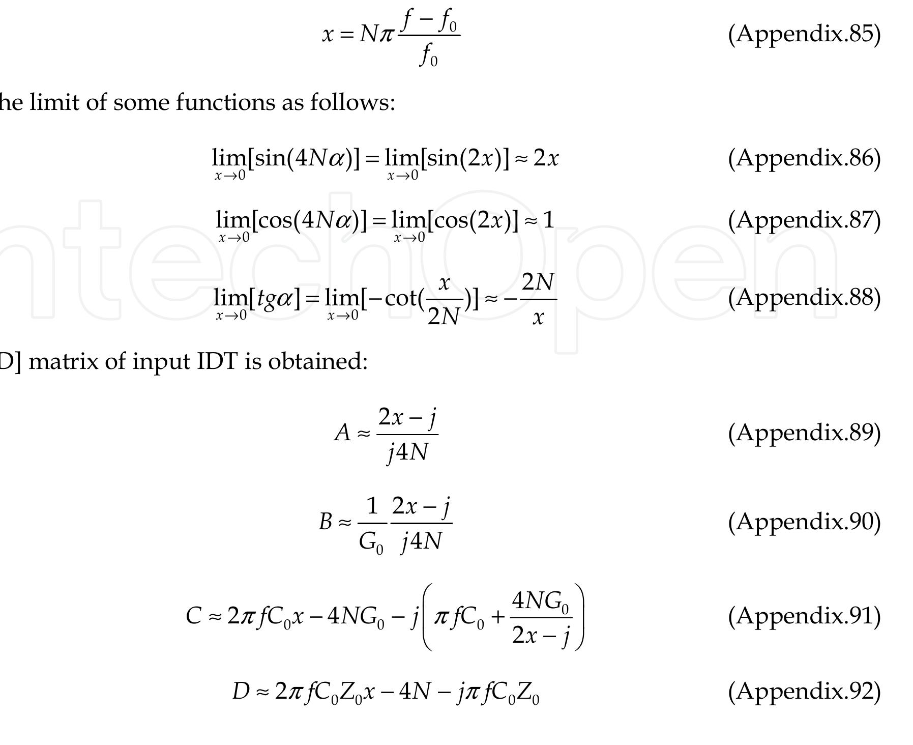 7 4 2 Appendix 4 2 [abcd] Matrix Representation Of