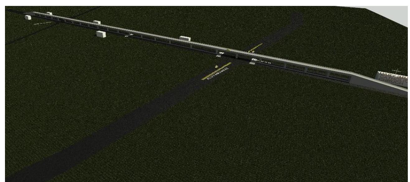 Chart 5 3d layout of flyover at intersection chart 6