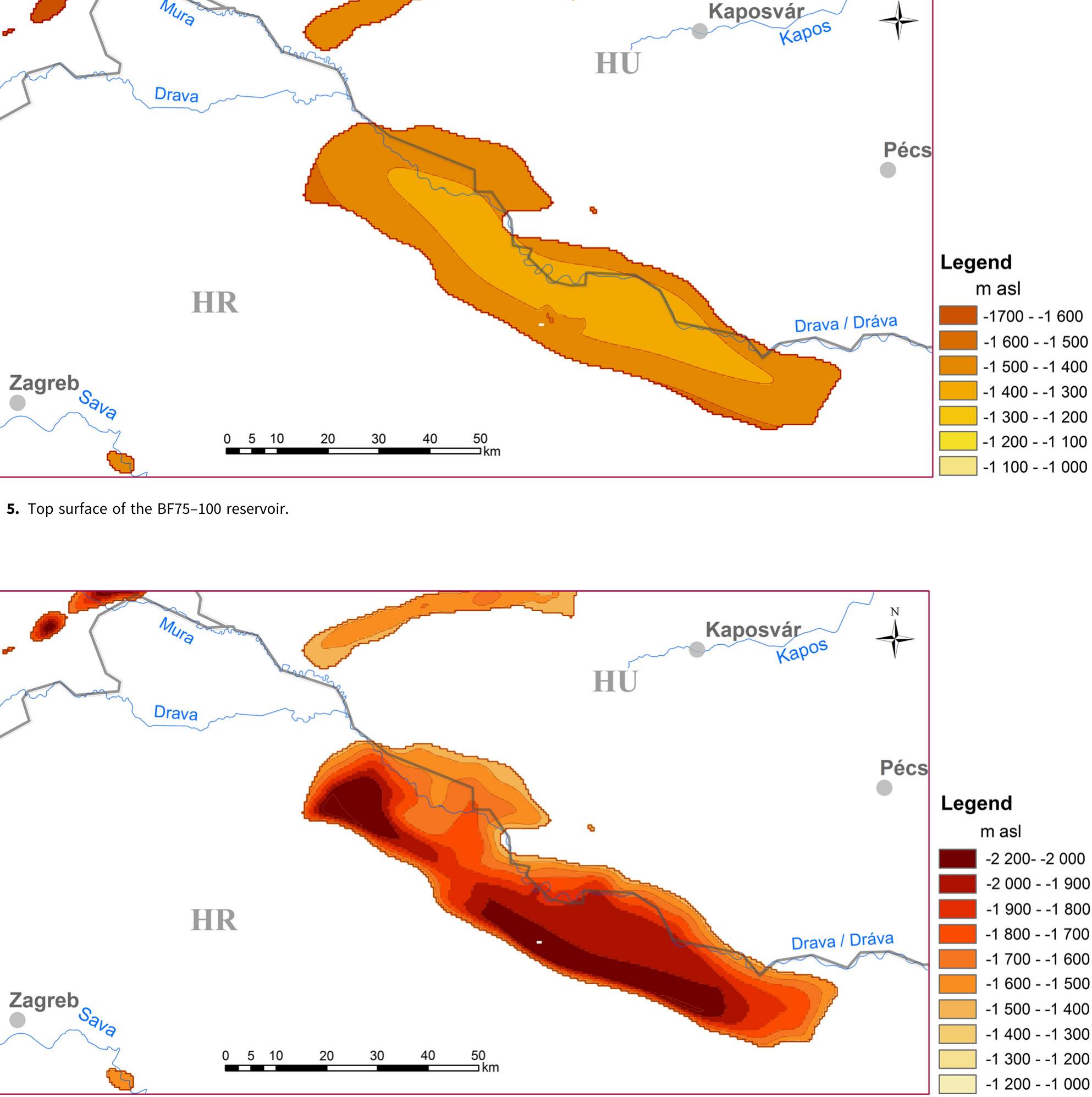 Figure 6 - Evolution of the Pannonian basin and its