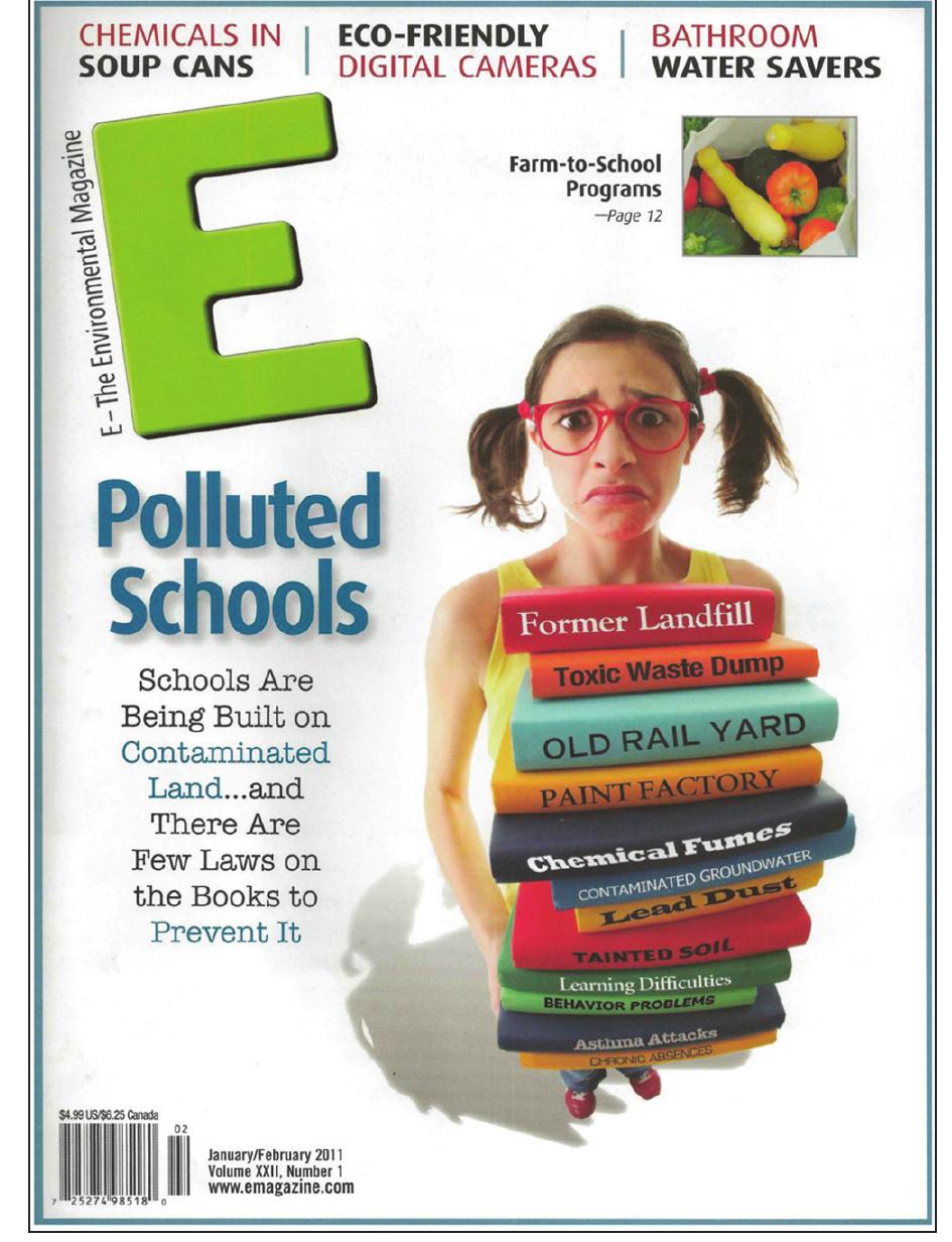 Cover of the january/february 2011 issue of e-the