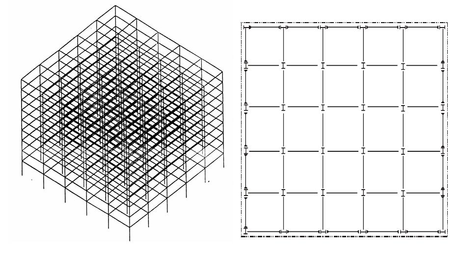 9-story sac — structural framing and typical floor plan