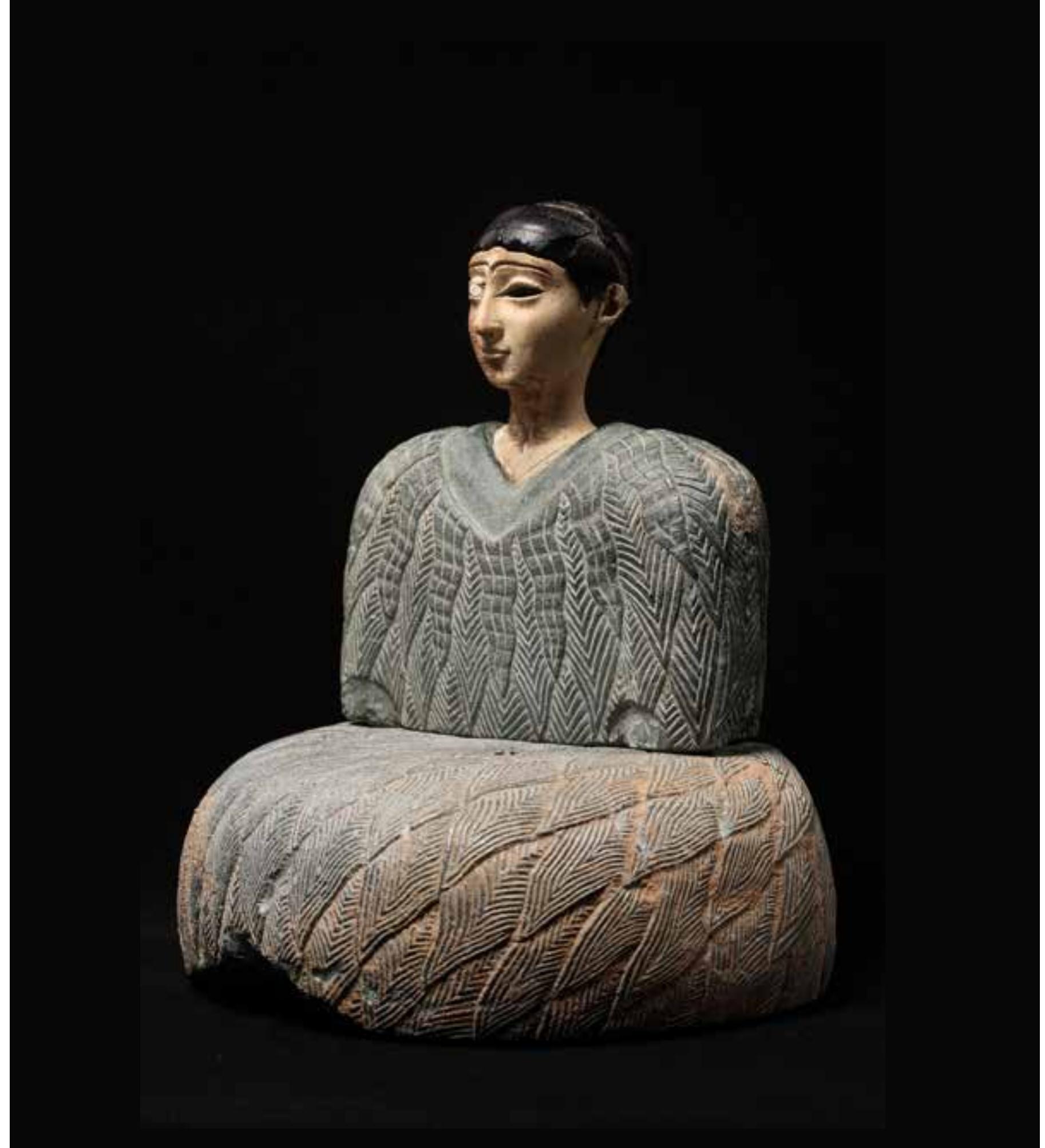 [6] seated goddess western central asia, end of the 3rd