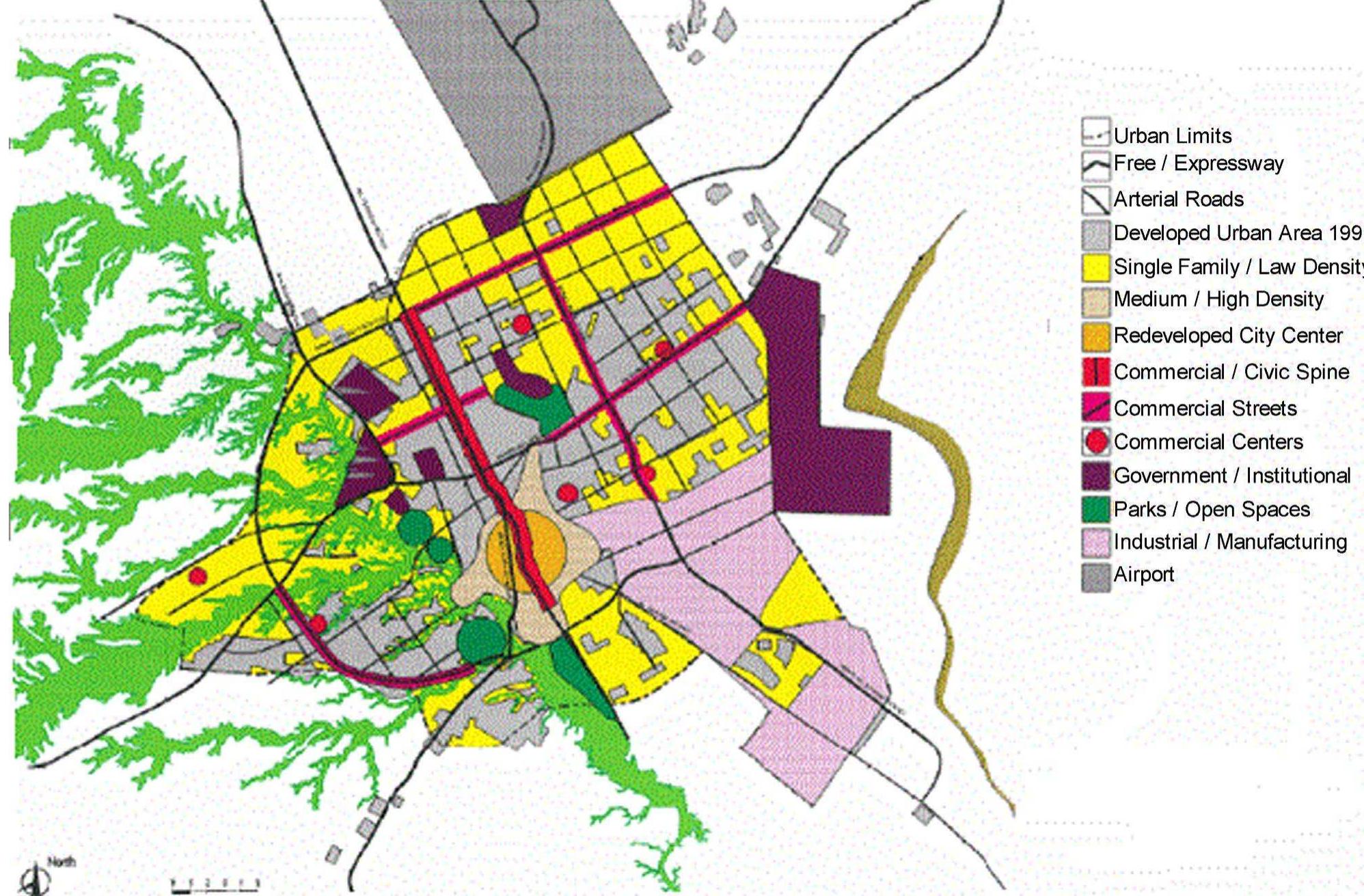 Riyadh: the updated master plan by scet international/sedes,