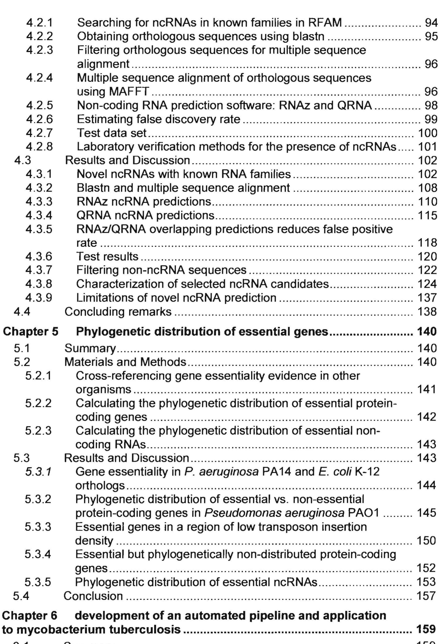 Figure 3 - Computationally identifying novel essential