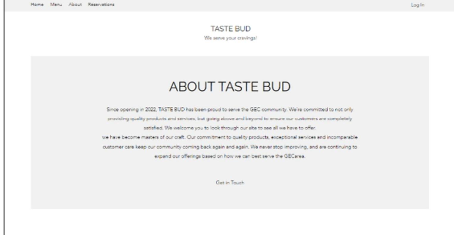 Table 1 - Waiter Robot with Smart Ordering System