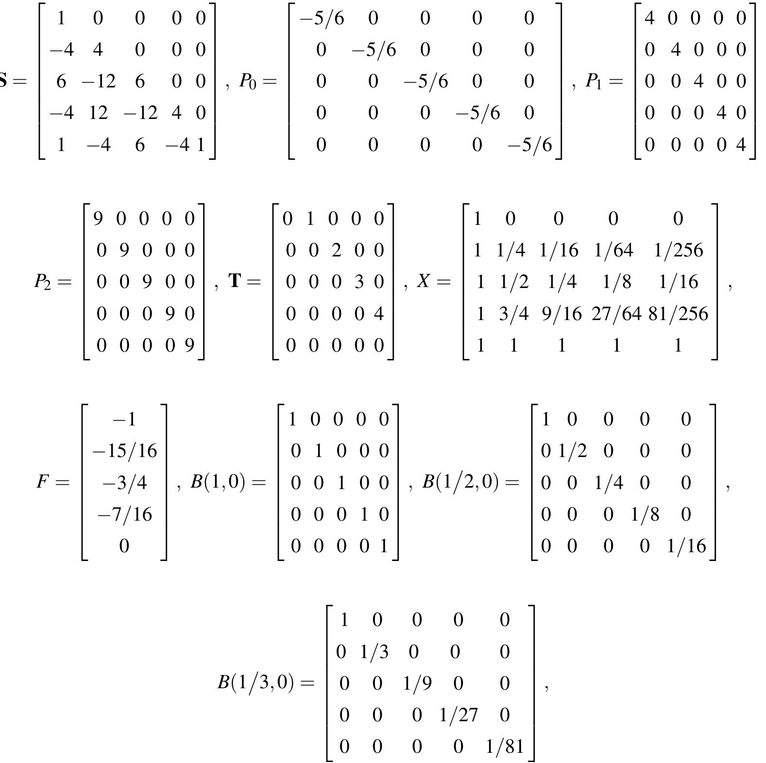 The augmented matrix for this fundamental matrix equation is