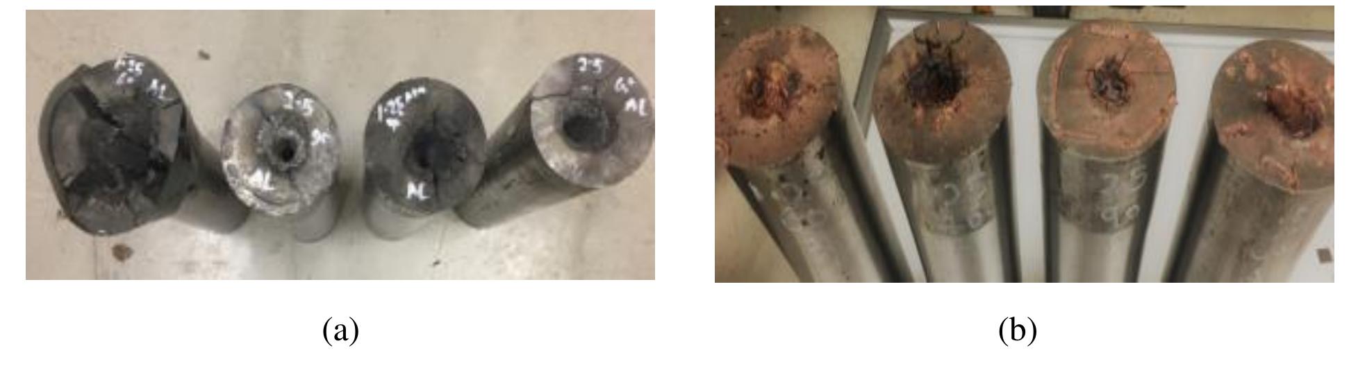 -5. entry hole surface of shaped charges with liners