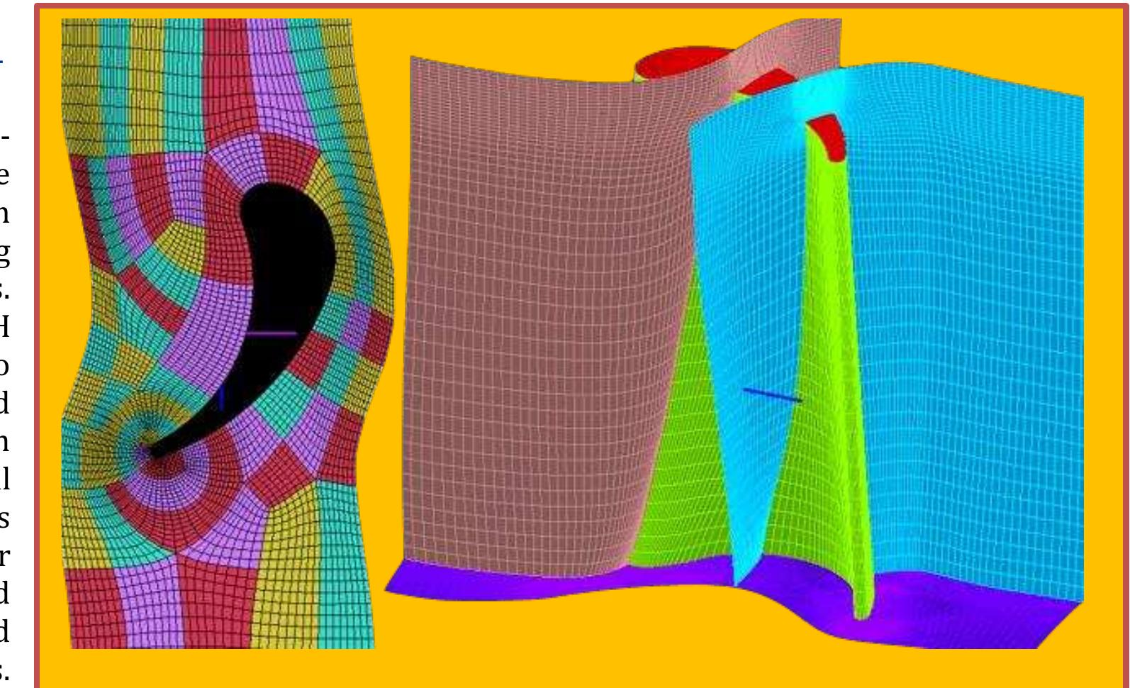 Figure 52 - Structure Meshing for CFD