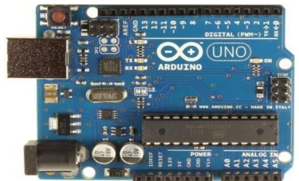 Here, interfacing of adxl335 accelerometer with arduino is