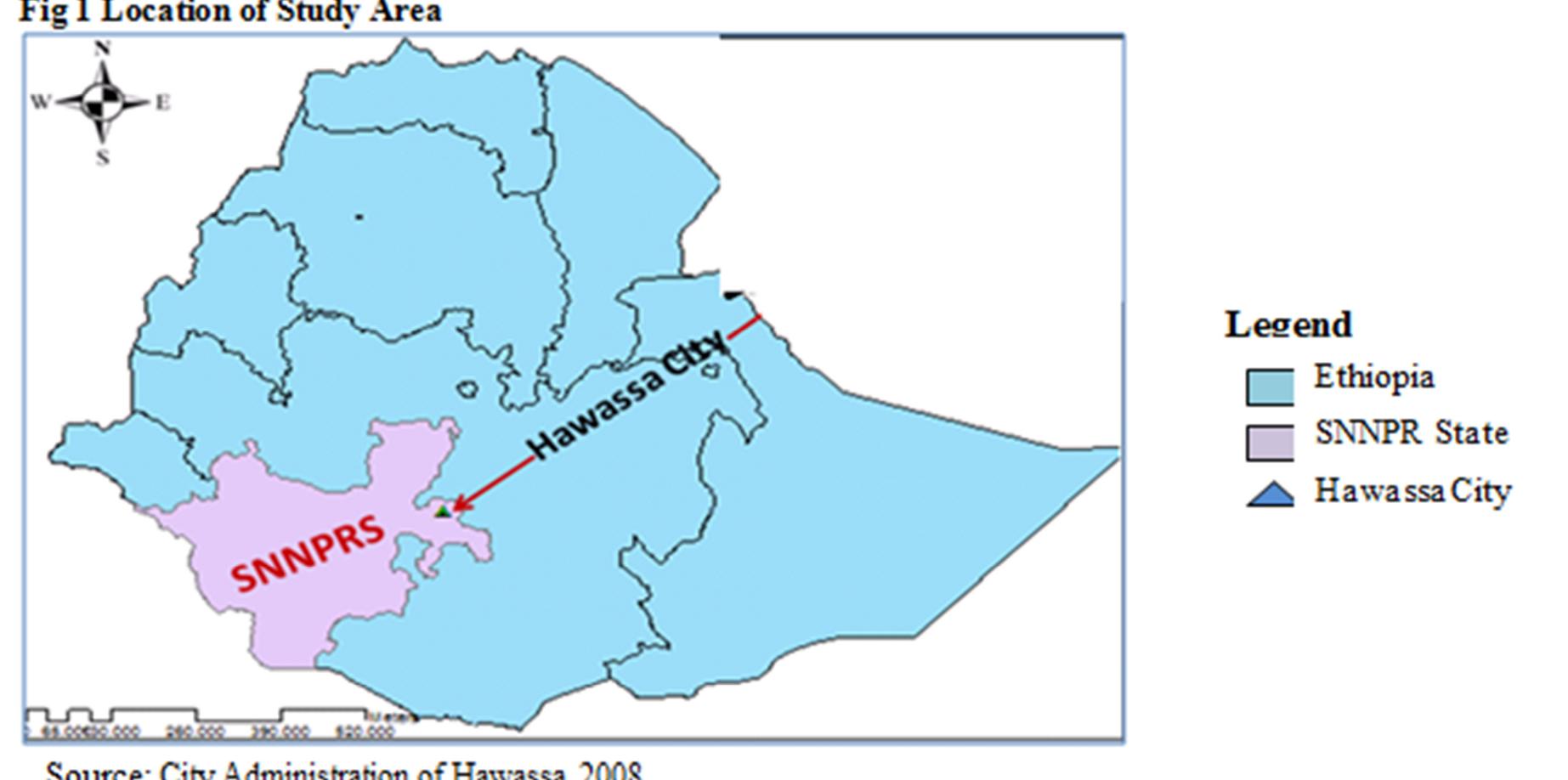 Hawassa, the capital of the southern nations, nationalities