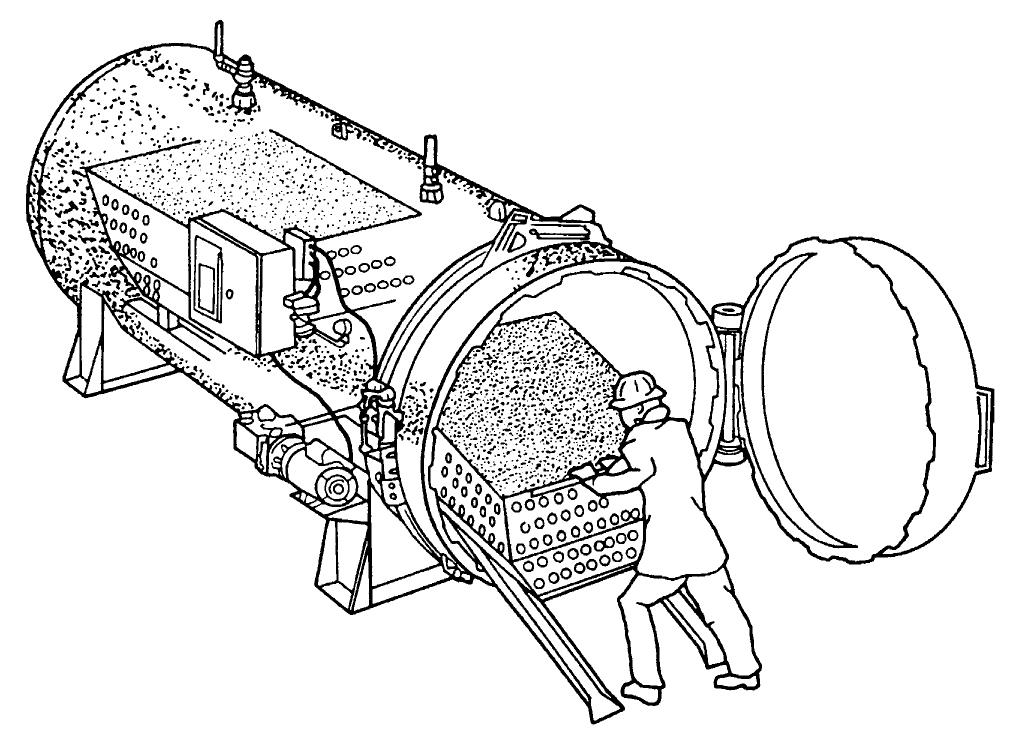 Diagram of an autoclave. a a a a a disinfection in an