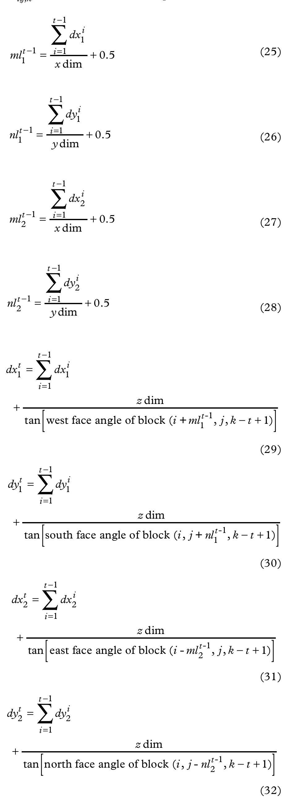 Line on each level. the outline on each level consists of