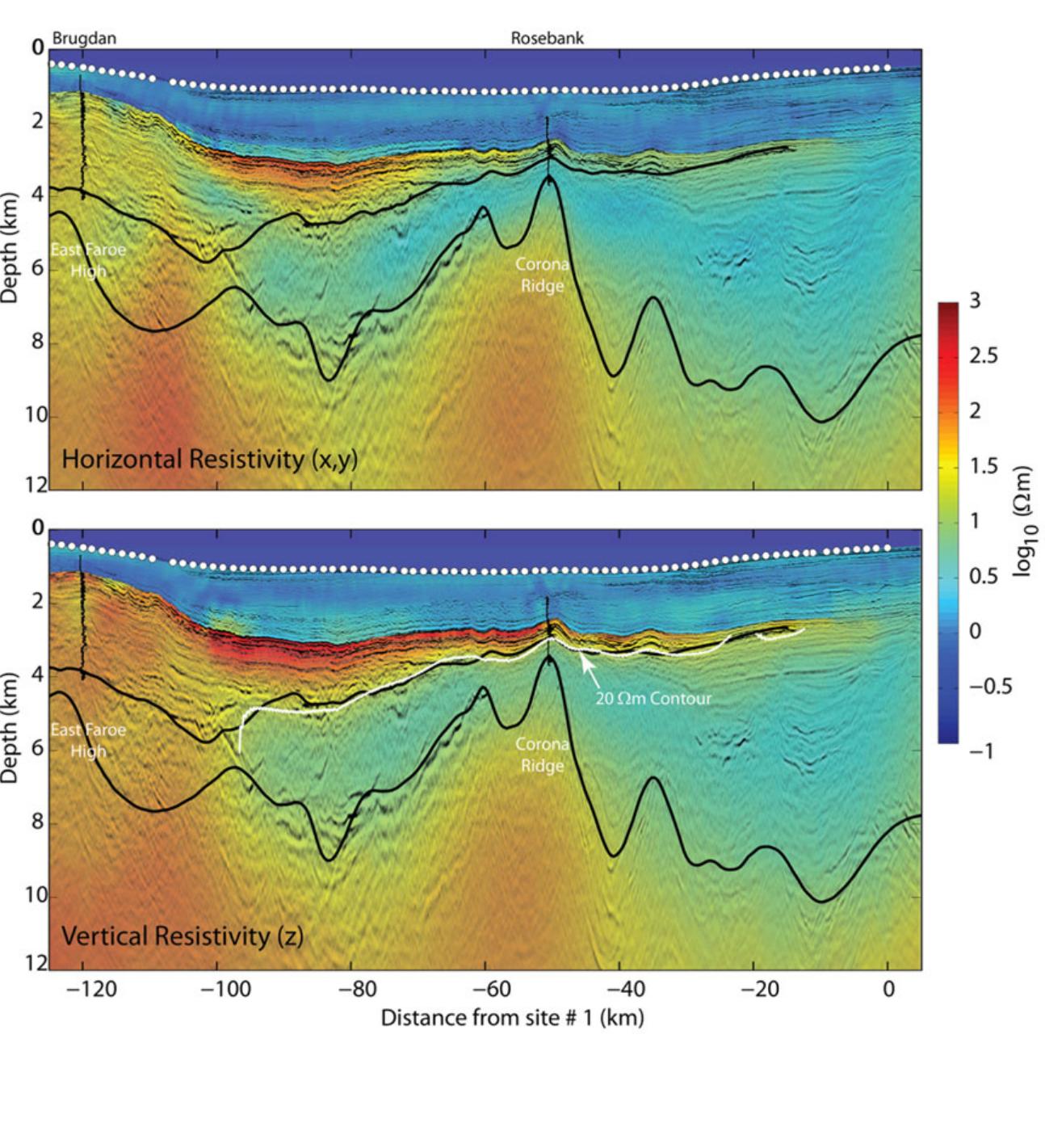 Produced by the vii csem-only inversion shown in fig. 16,