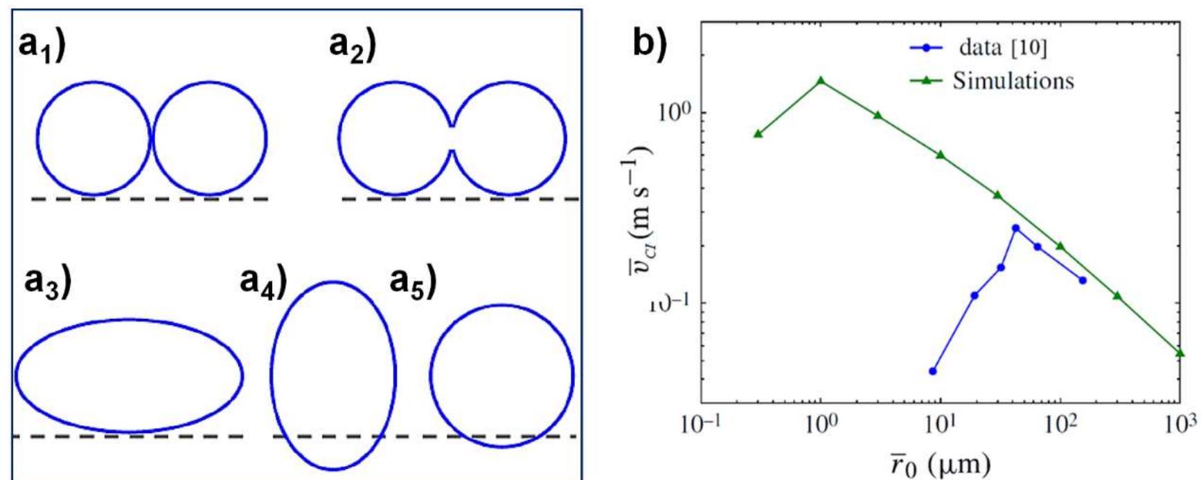 A) mechanisms of jumping of a droplet from a surface (liu et