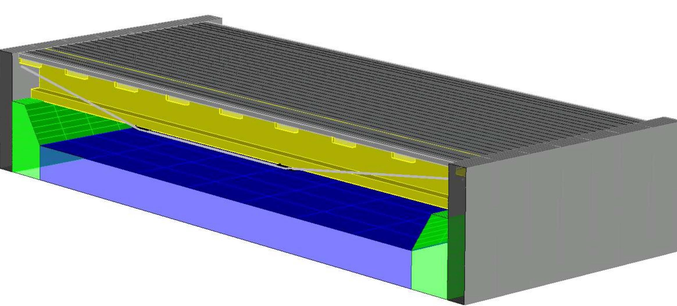 23: cable supported timber girder bridge; horizontal cable