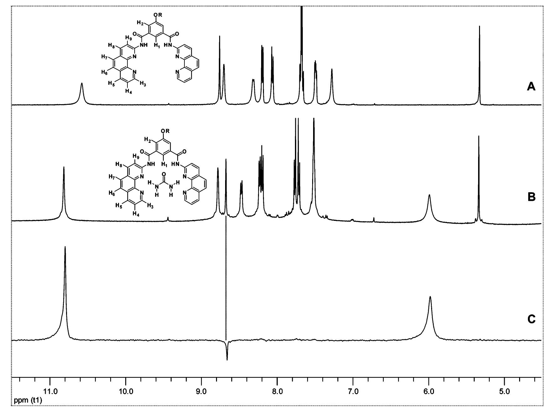 (a) 'h nmr spectra of 7 in cd2cl2. (b) 'h nmr spectra of the