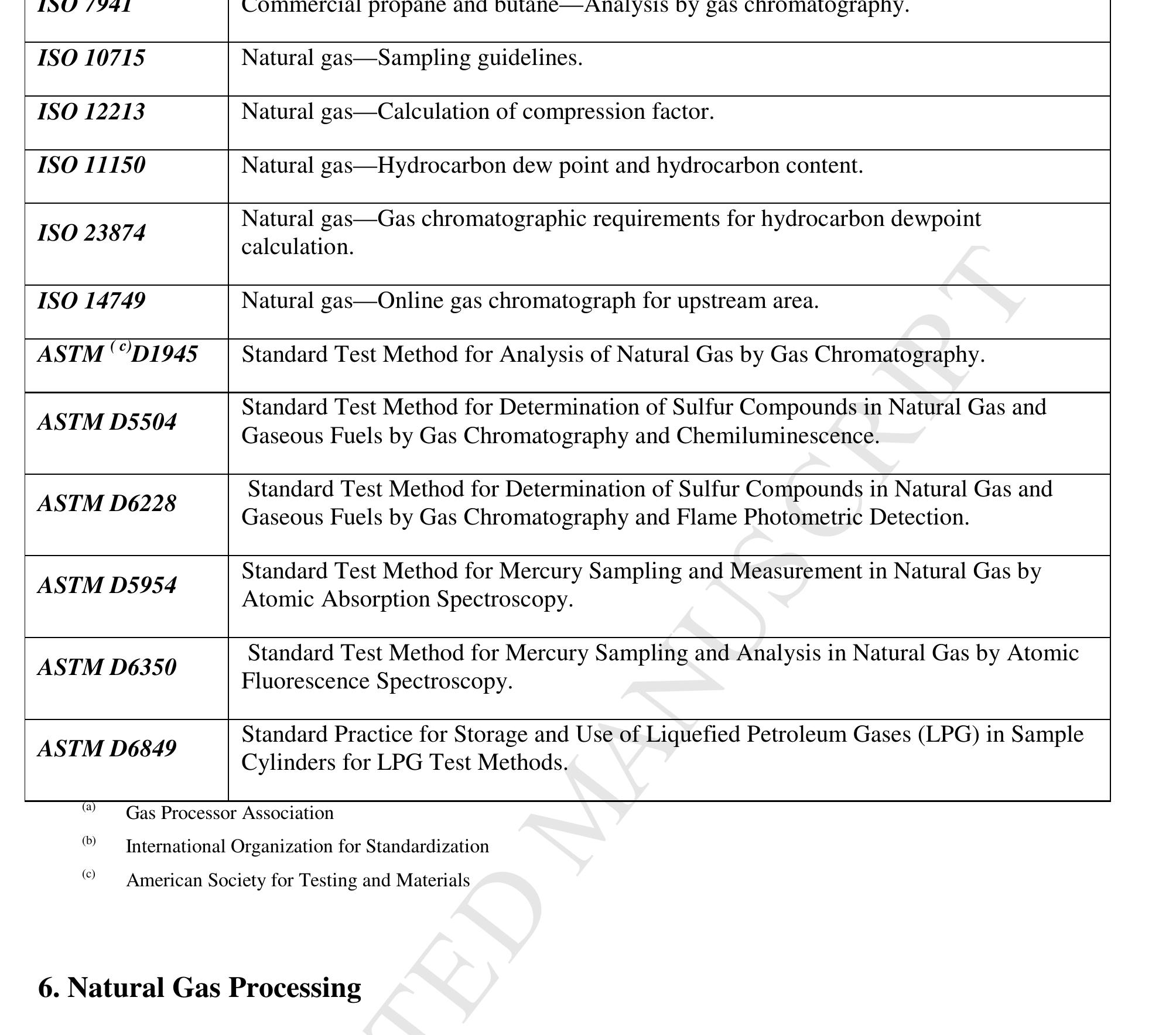 (PDF) Natural gas origin, composition, and processing: A review