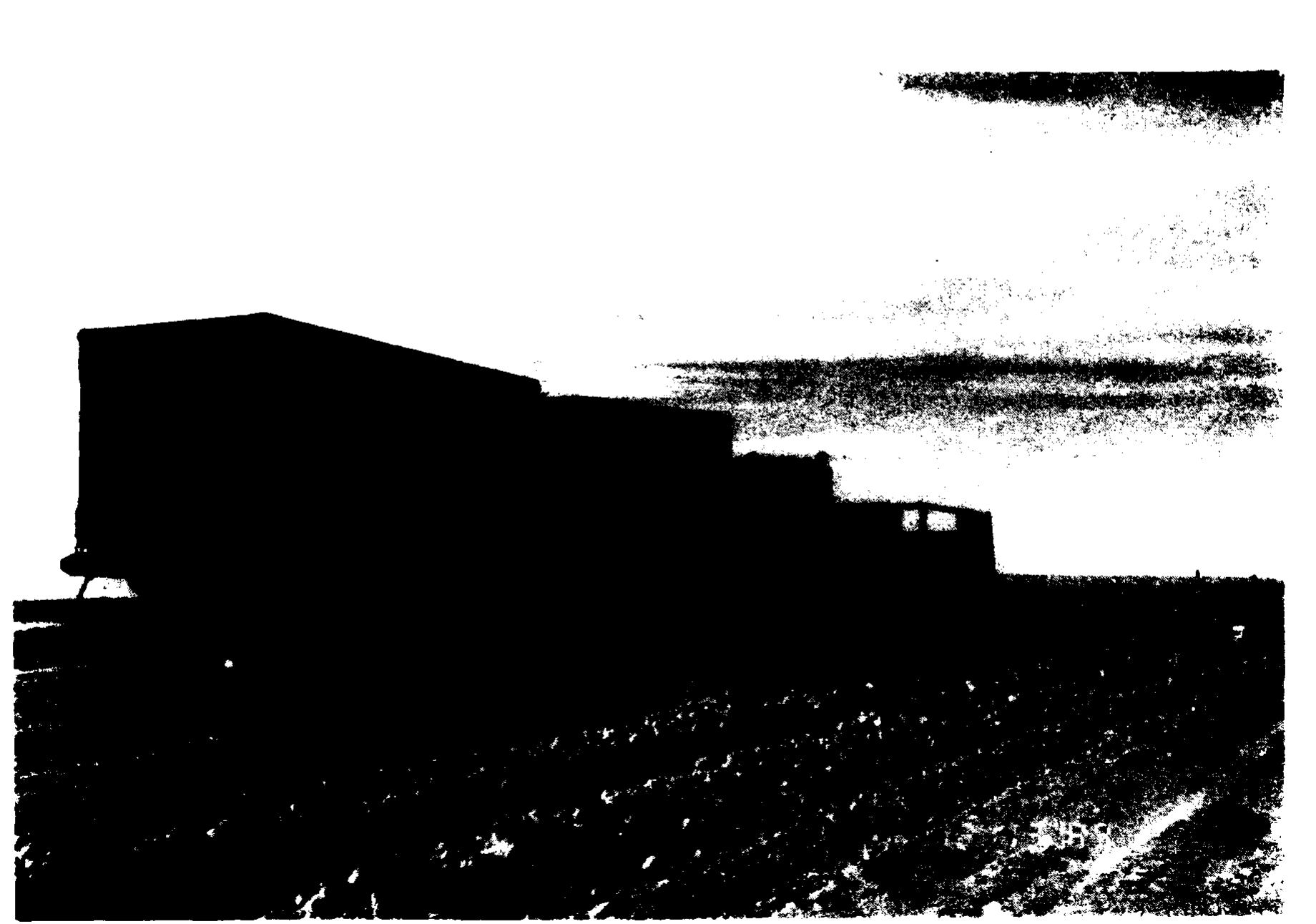 Portable airfield buildings mounted on otaco sleds. within