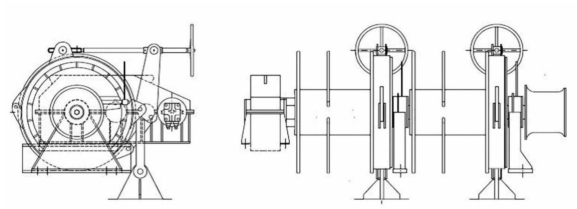 split drum mooring winches. source: carral design