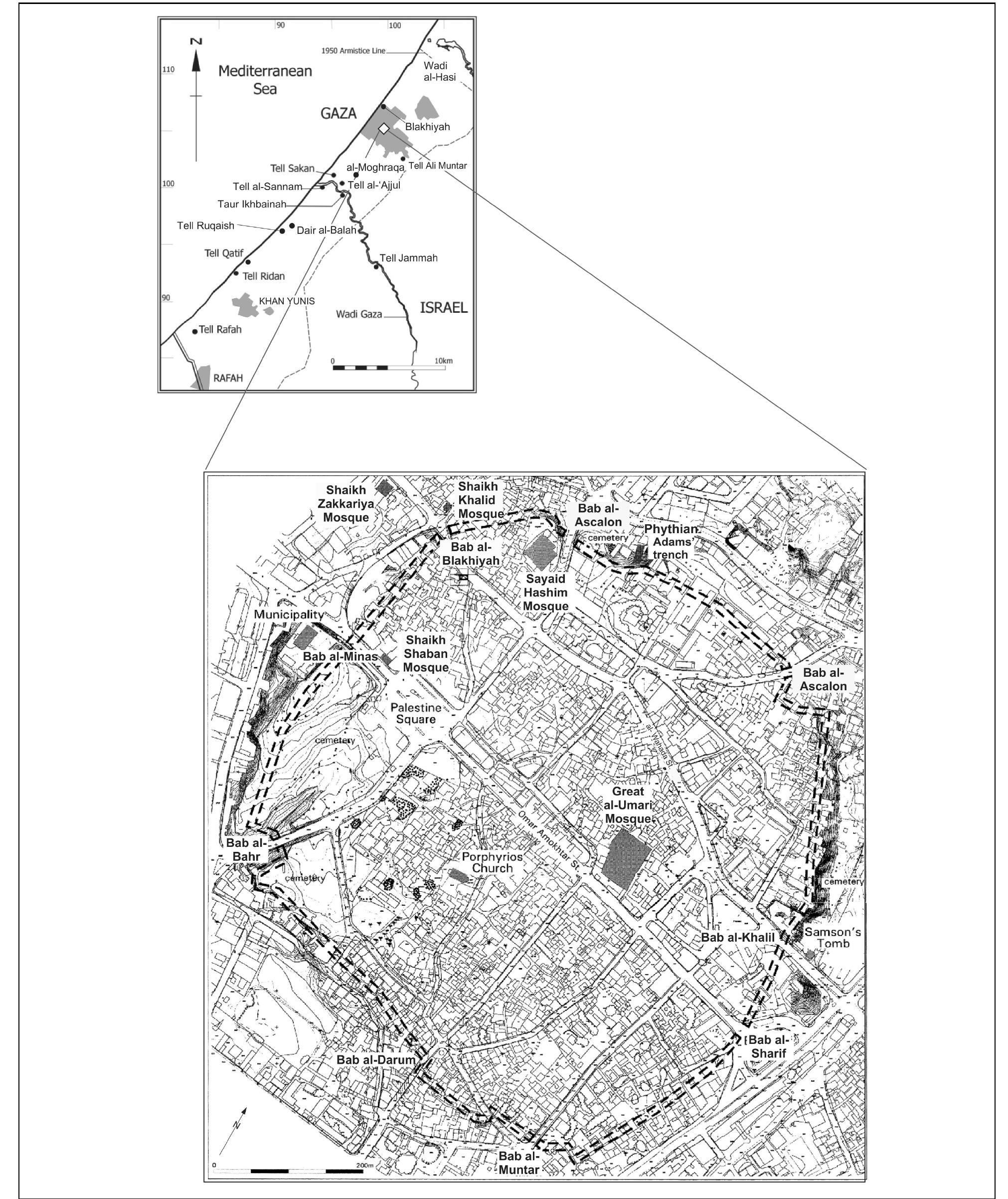 Figure 1 - from Gaza Research Project: 1998 Survey of the