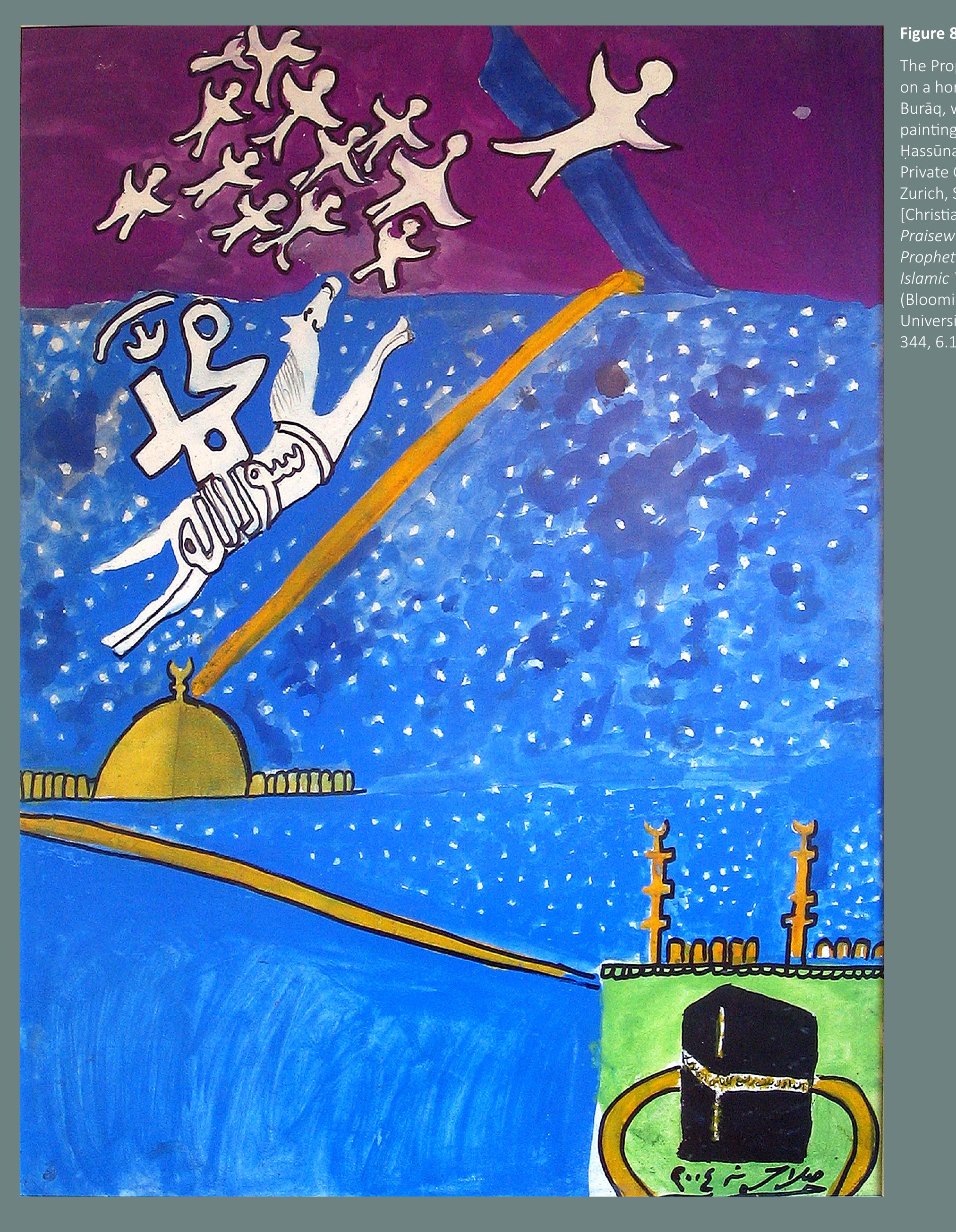 Figure 9 - Buraq in Islamic Pictorial Traditions