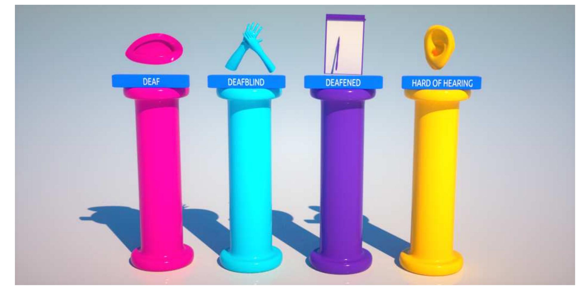 The four pillars of deafness 3.1 british sign language users