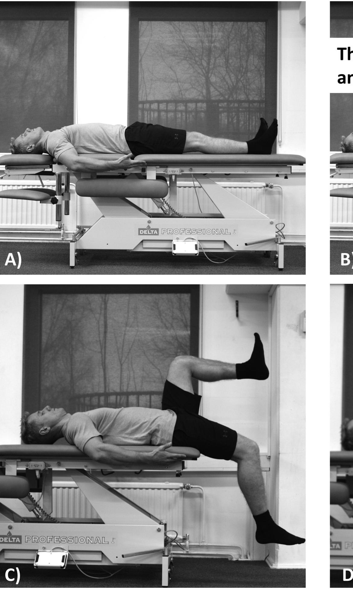 Range of motion tests used in the study. picture (a) and (b)