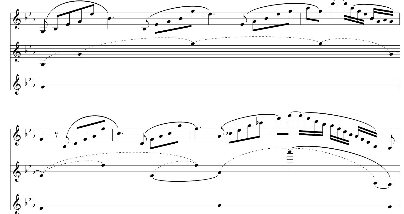 Example 3: derivation of second (“turn”) family from opening