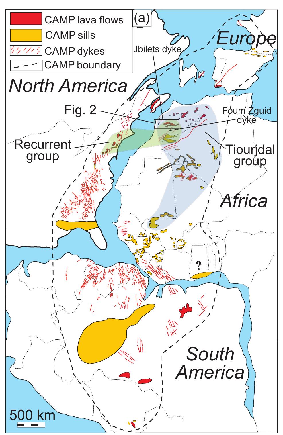 Figure 1 - from Mantle Dynamics of the Central Atlantic