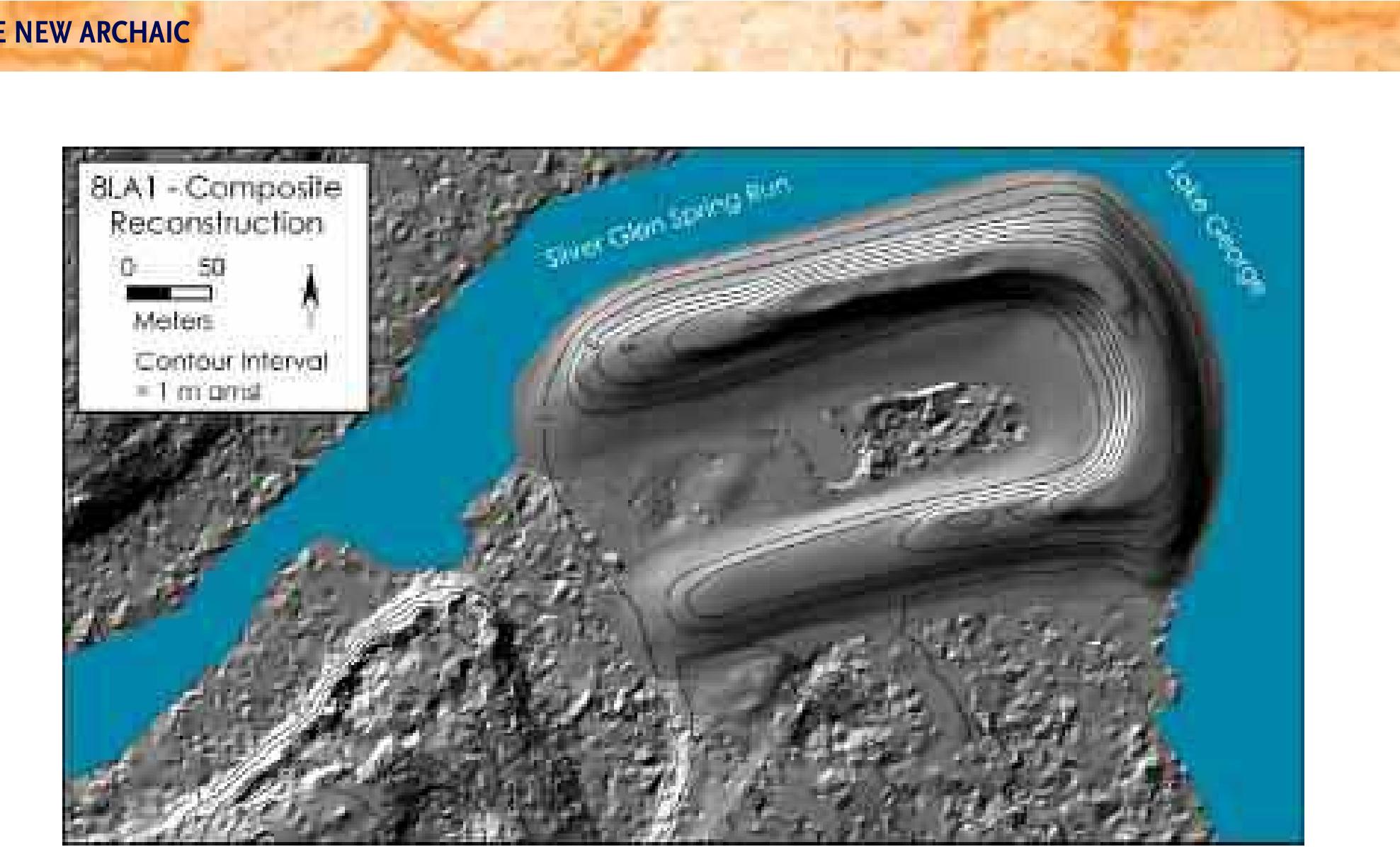 Reconstructed orange period “amphitheater” at silver glen