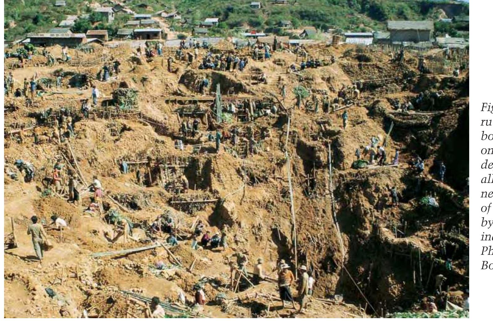 The alluvial gem fields of sri lanka and the peg- matite