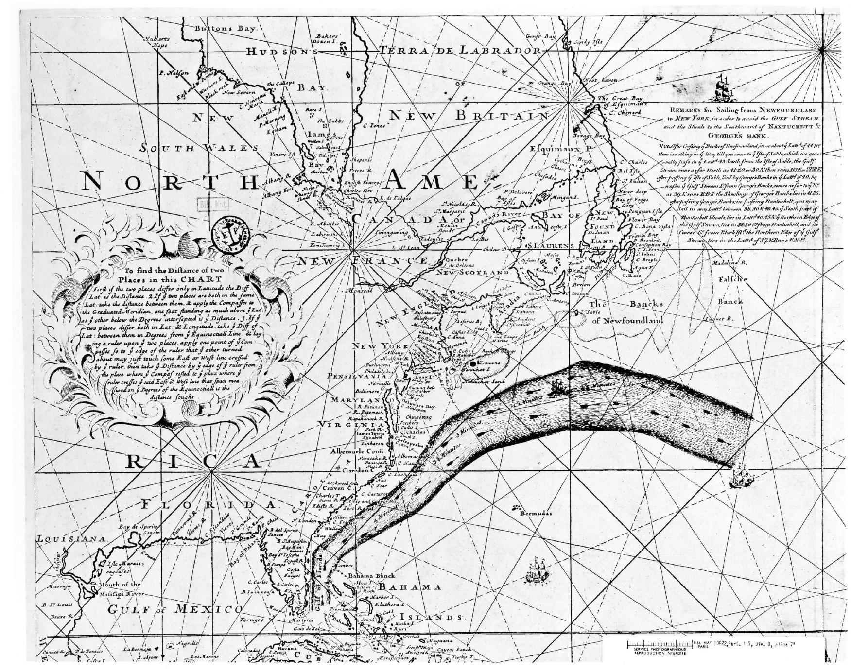 Figure 1 - The Benjamin Franklin and Timothy Folger Charts