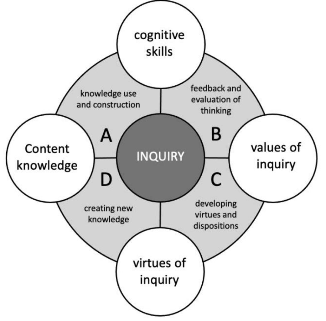 Uqctp schema for pedagogical expertise in teaching critical
