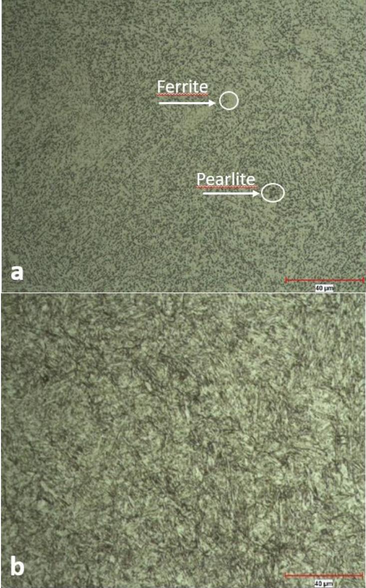 Shows the microstructure of the din 1.2367 tool steel