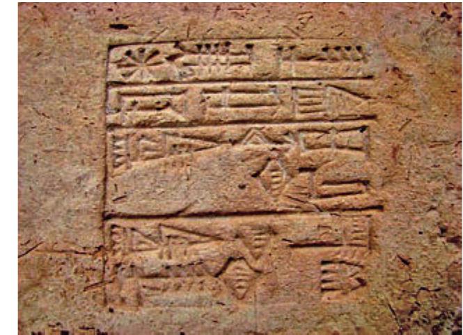 Figure 16 - The Cuneiform Documents from the Iraqi