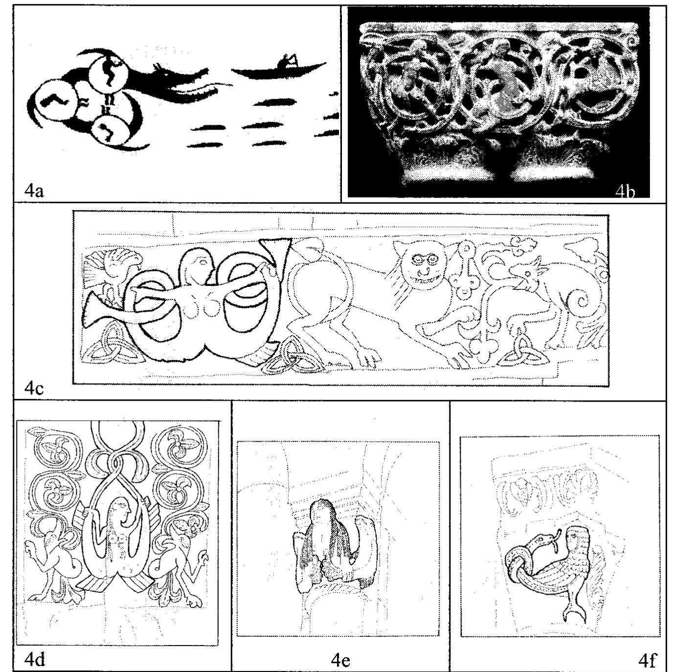 A. palraiyuk chasing fish into a trap, engraved tusk,