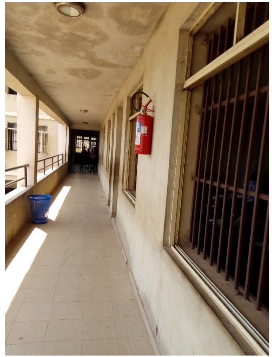 -9. a private school with fire extinguisher below is a risk
