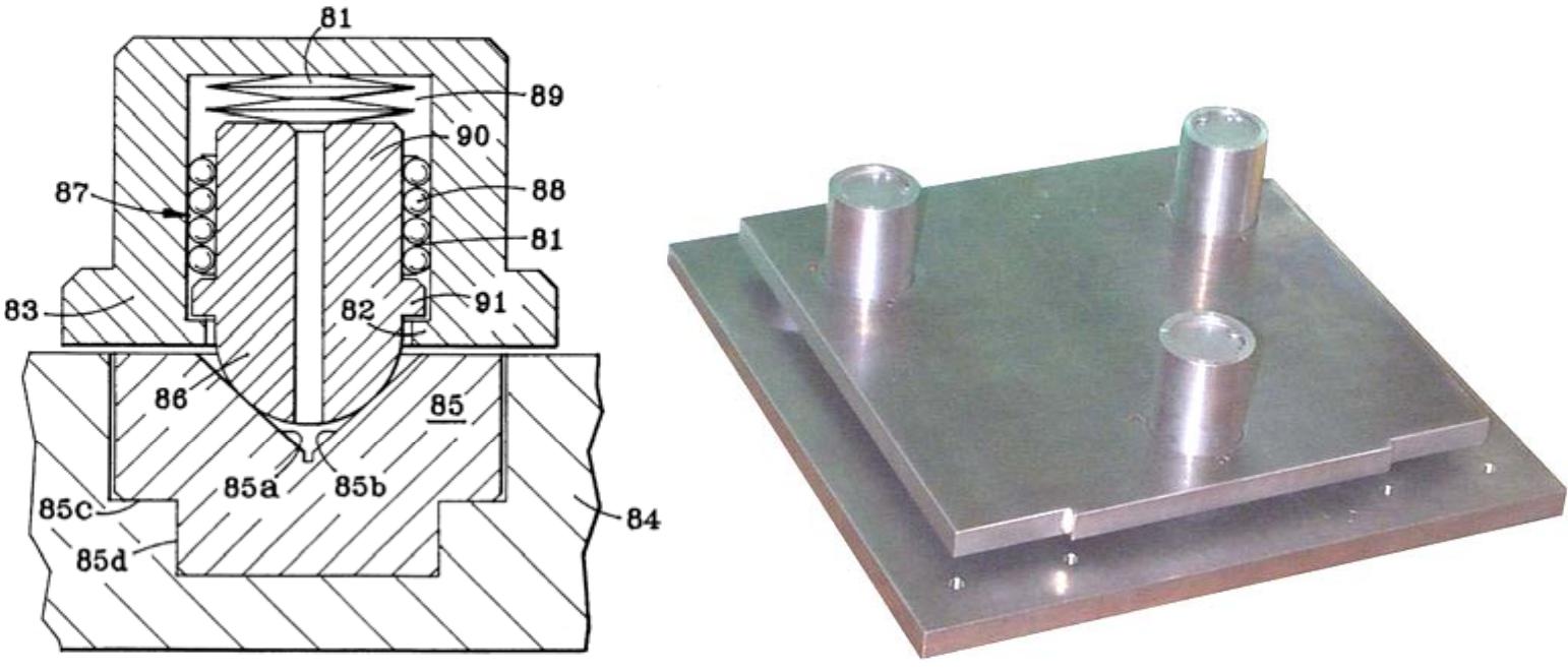 Figure 15 - Kinematic couplings: A review of design